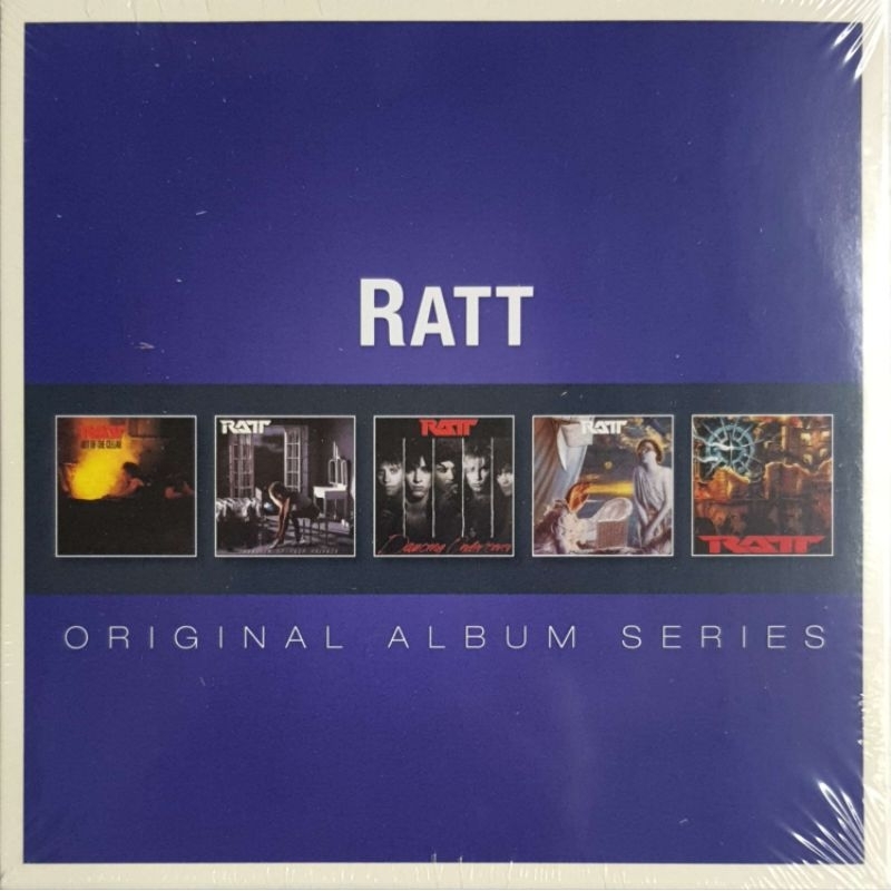 Ratt - Original Album Series (5CDs) | Shopee Malaysia