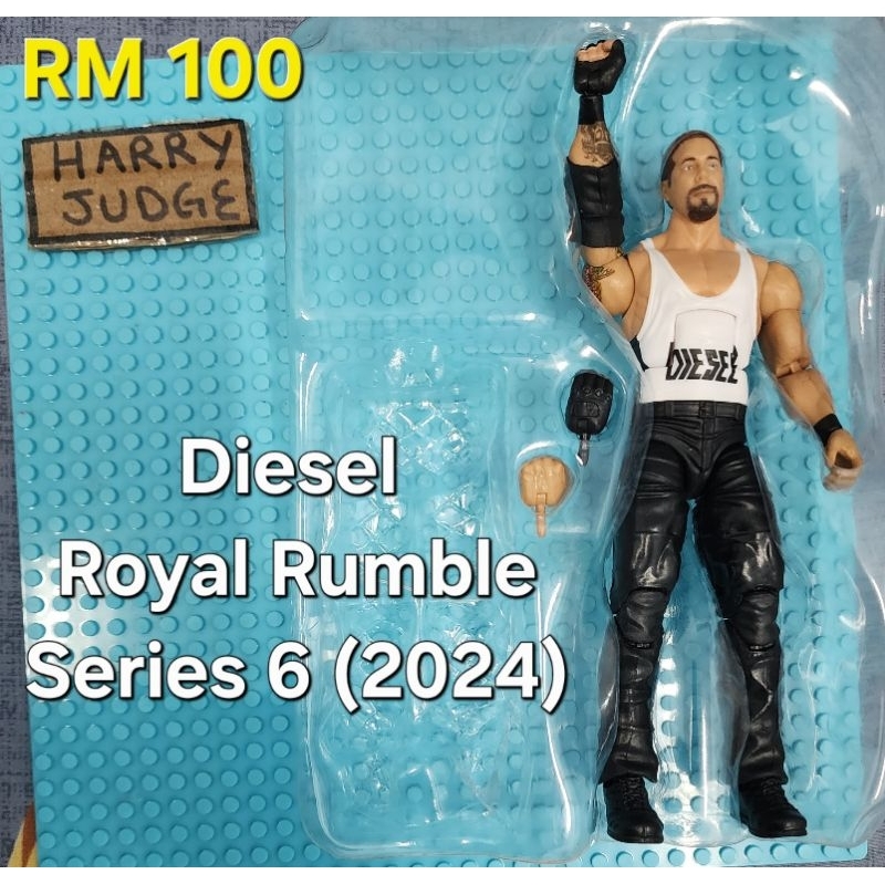 WWE Elite Royal Rumble Series 6 Diesel aka Kevin Nash | Shopee Malaysia
