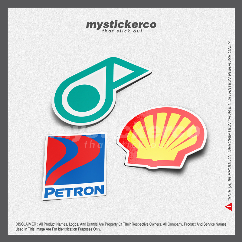 Sticker - Petronas / Shell / Petron (Logo) | Shopee Malaysia