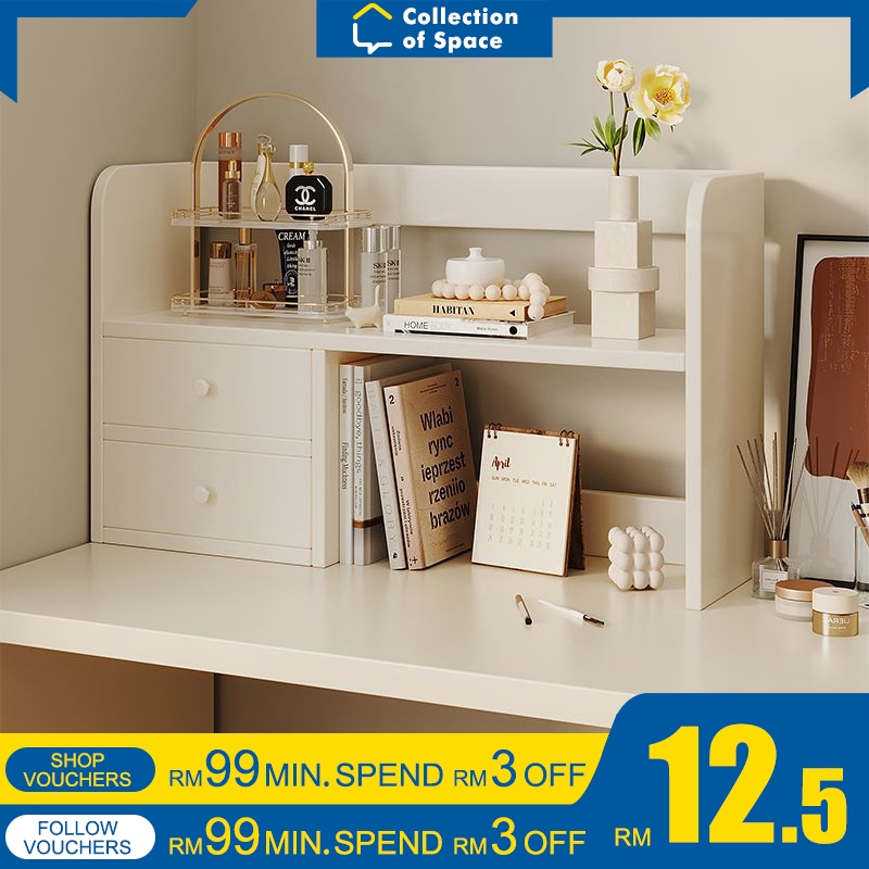 Rak Buku Bookshelf Desk Organizer Office Organizer Book Rack Shelf ...