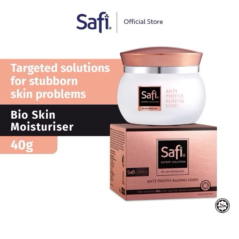 Safi Expert Solution Bio Skin Moisturiser Anti Photo Ageing Lines 40g ...