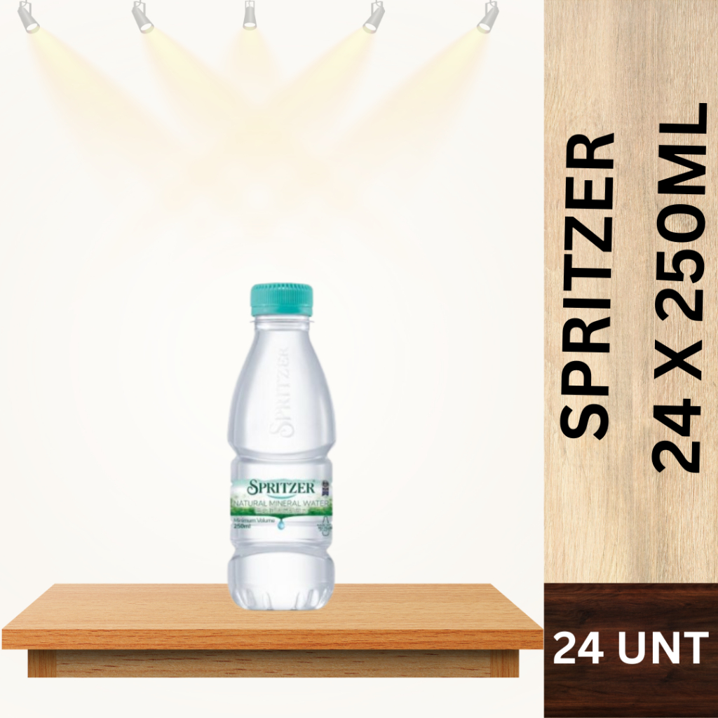 SPRITZER Mineral Water 250ML (24 Bottles) | Compact & Refreshing ...