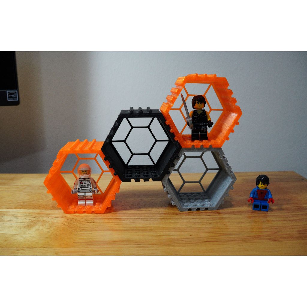 Lego Minifigures Display Hive Module Tabletop Mount | Shopee Malaysia