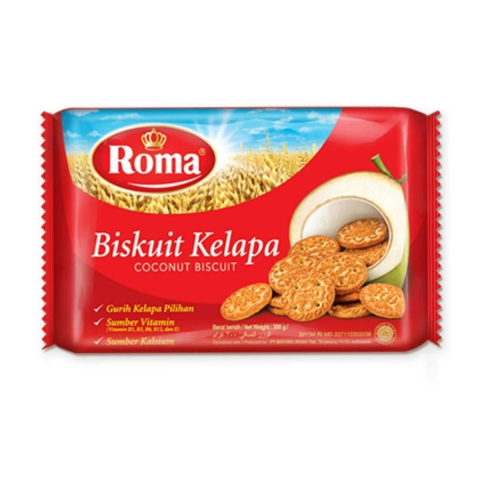 Roma Coconut Biscuit 300g | Shopee Malaysia