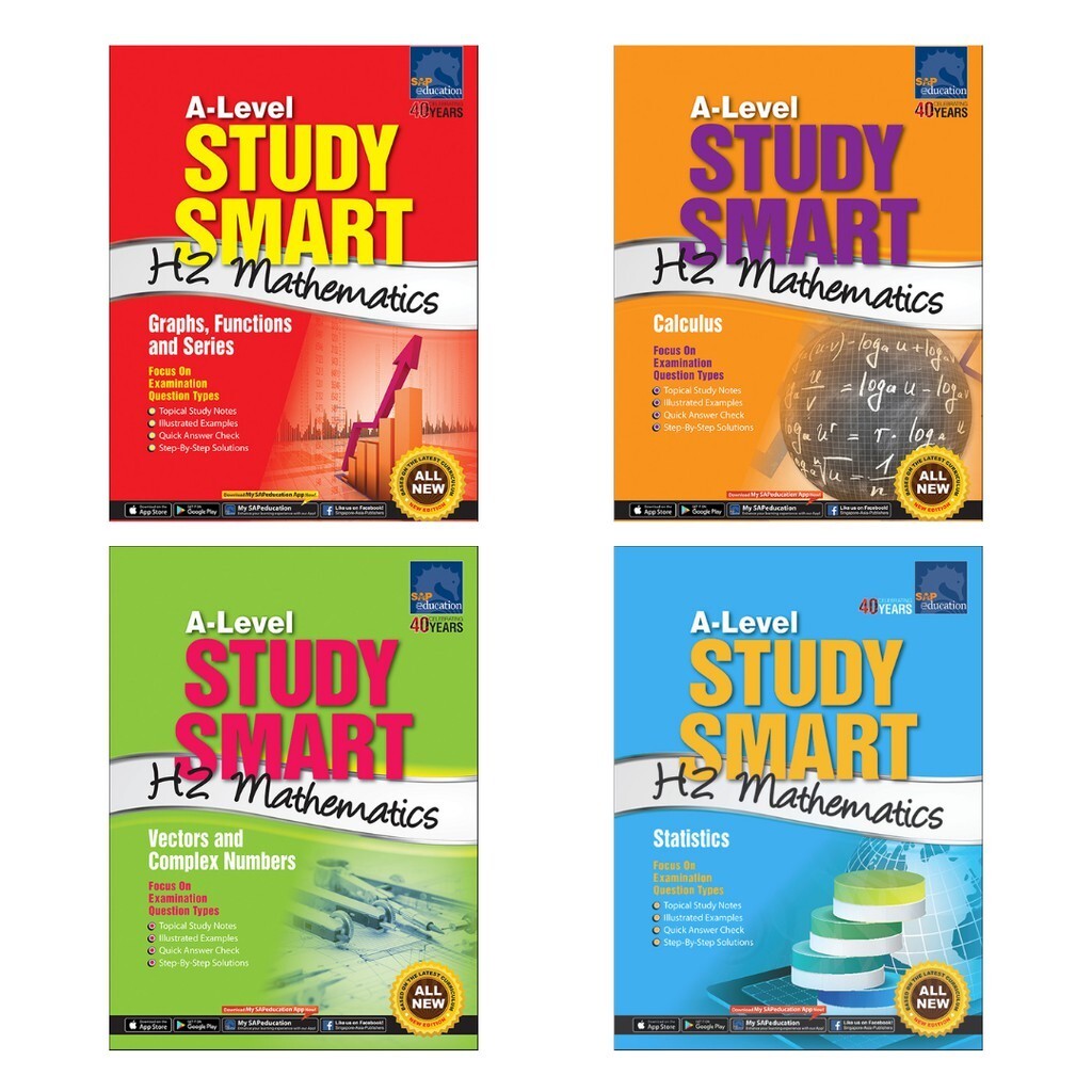 A-Level Study Smart H2 Mathematics | Pre-University Junior College ...