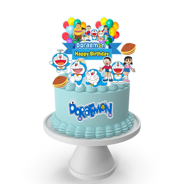 DORAEMON CARTOON CAKE TOPPER | Shopee Malaysia