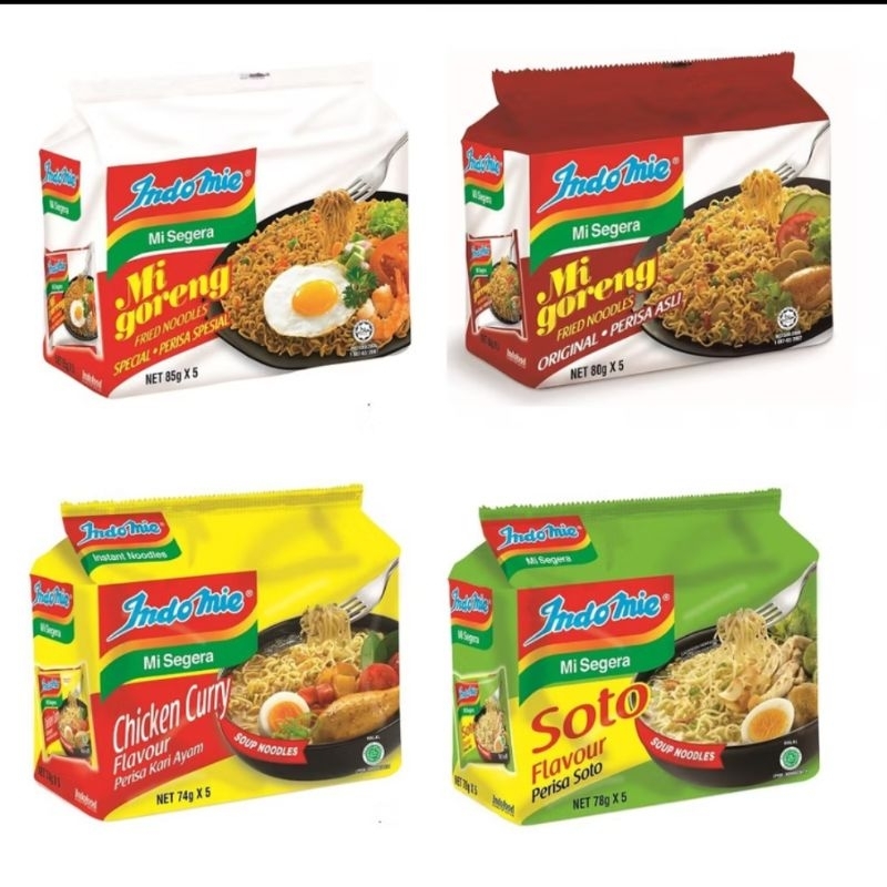 indomie goreng special 5s & indomie perisa asli 5s | Shopee Malaysia