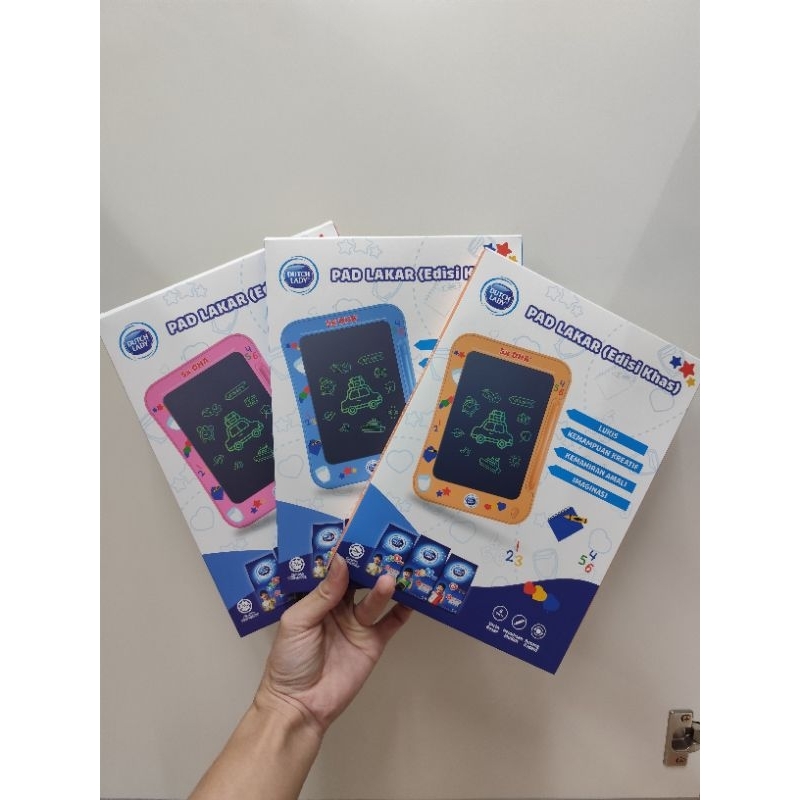 DUTCH LADY Digital Drawing Multi Colour Sketch Pad (8"inch) | Shopee ...