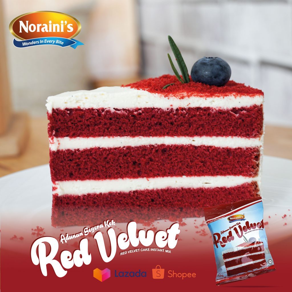 NORAINI'S INSTANT MIX RED VELVET CAKE 150GM | Shopee Malaysia