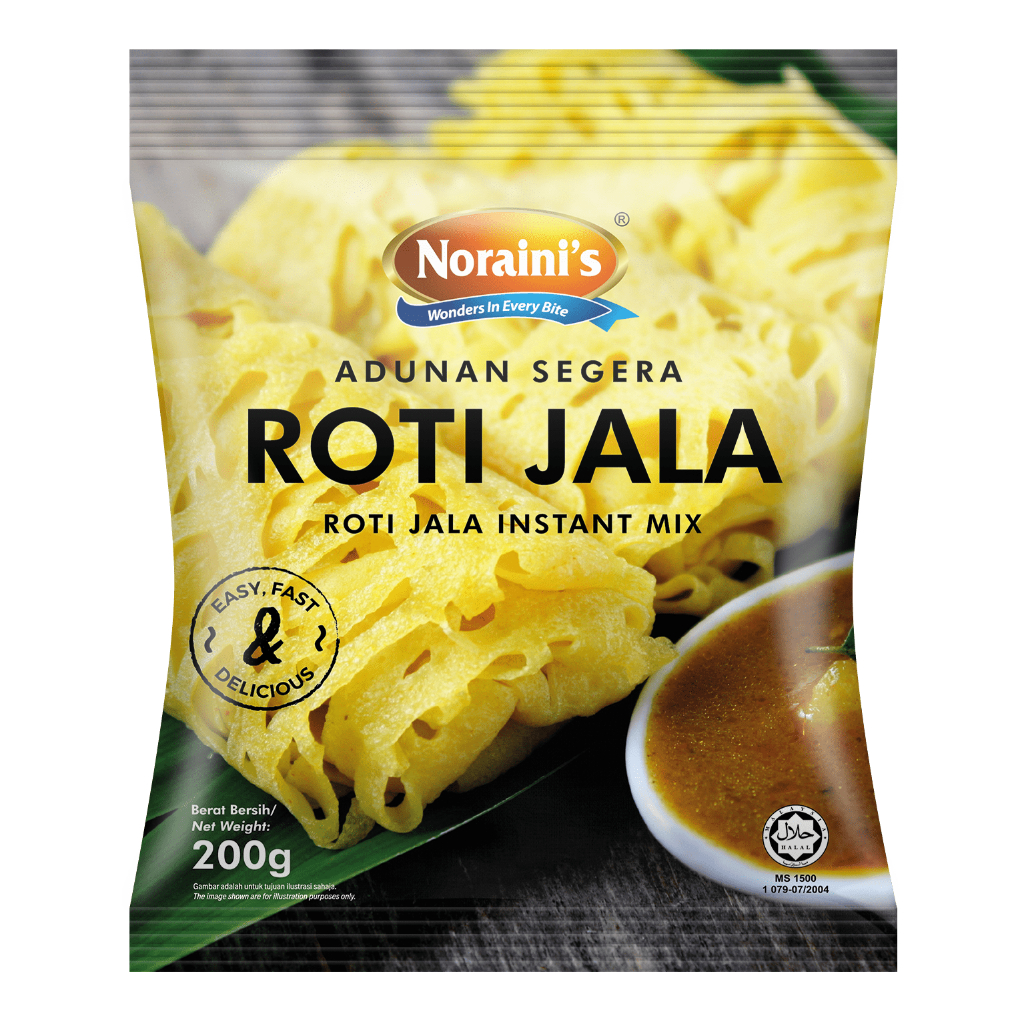 NORAINI'S INSTANT MIX ROTI JALA 200GM | Shopee Malaysia