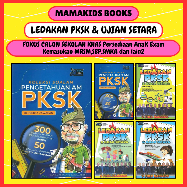 [MAMAKIDS] PKSK UKKM Buku Ledakan & Ujian Setara Pksk Pesediaan Peperiksaan Tahun 6/Tingkatan 3 ...