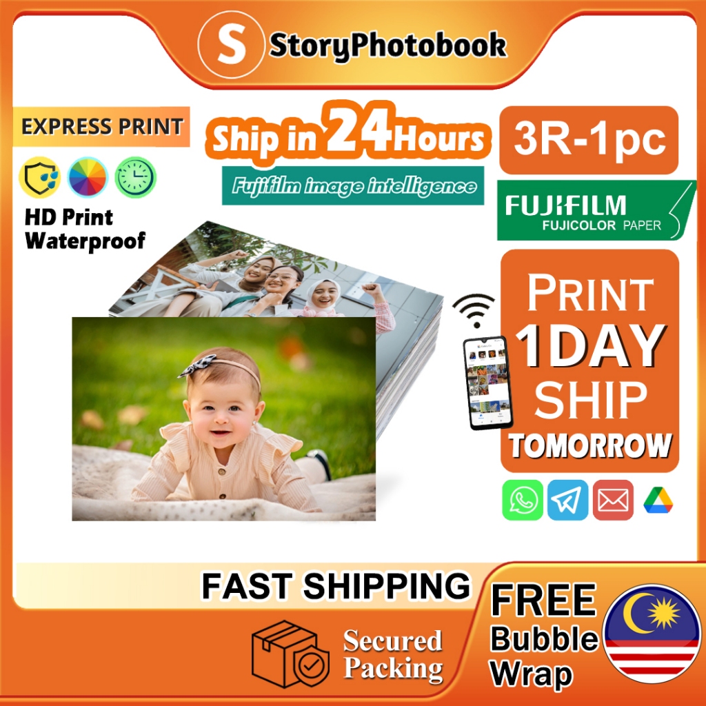 Fujifilm 3R Photo ,Expres Cuci Gambar 3R Minimum 20pcs (Fujifilm ...