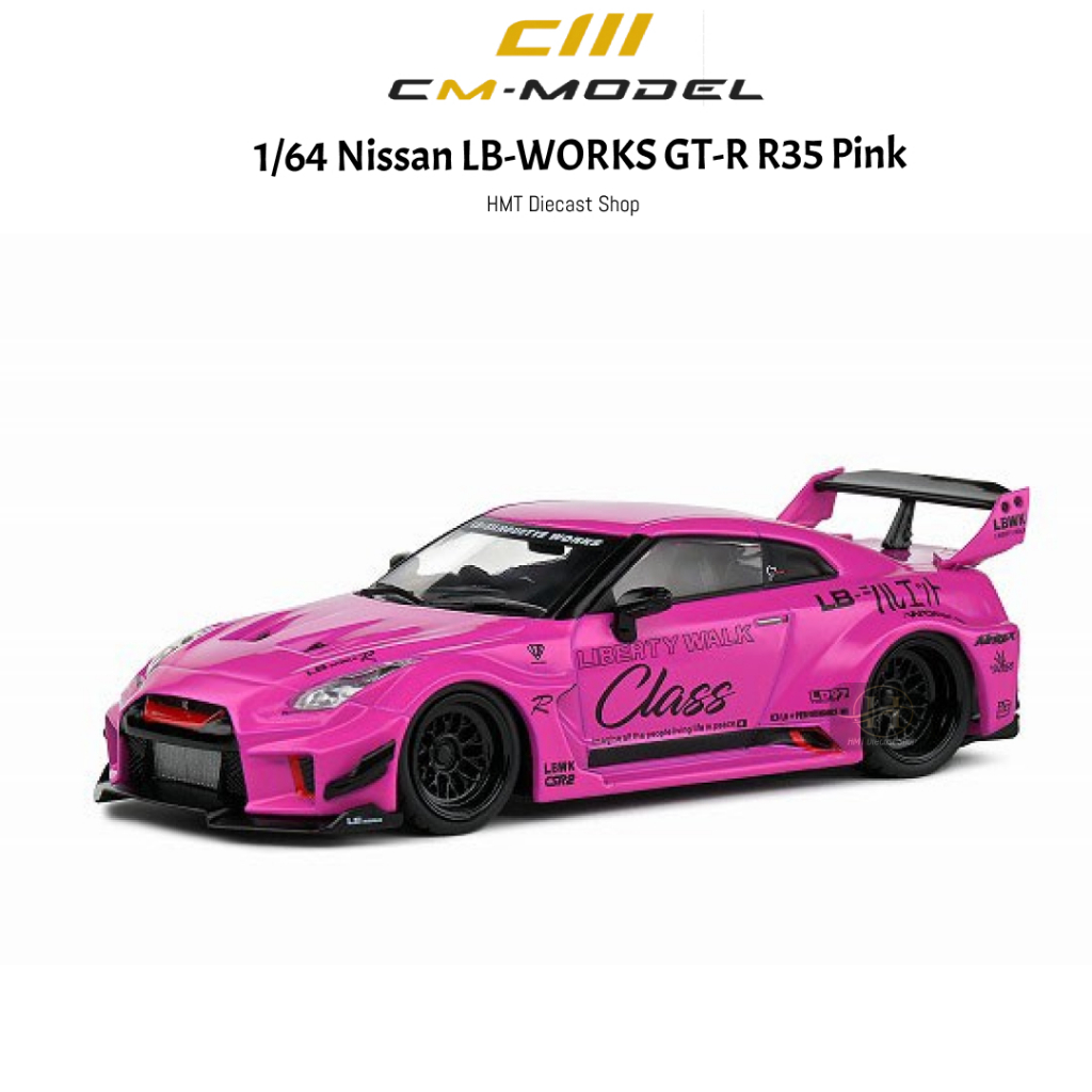 CM MODEL 1/64 Nissan LB-WORKS GT-R R35 Pink (READY STOCK) | Shopee Malaysia