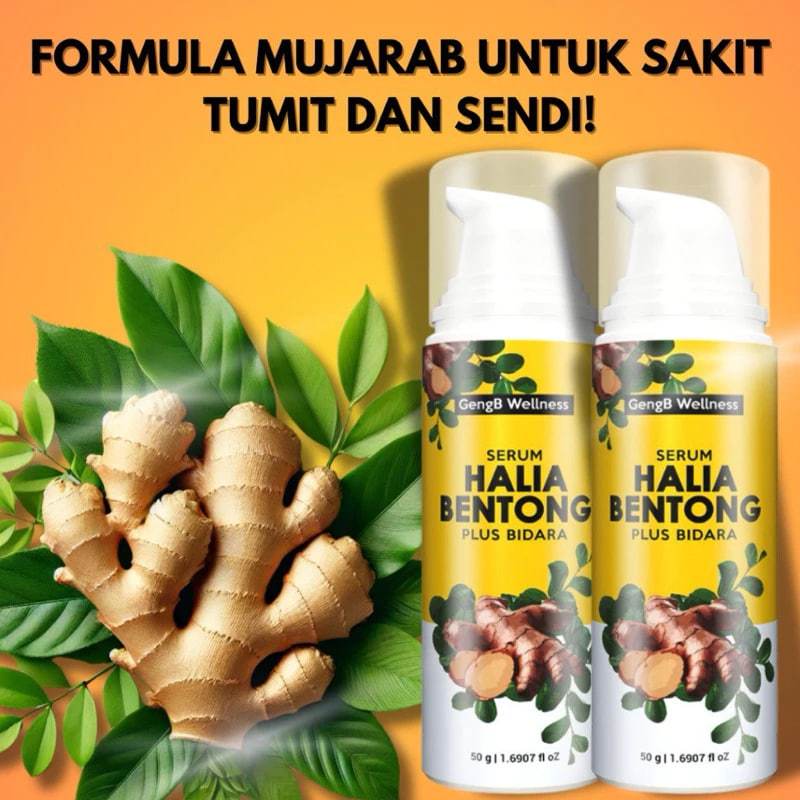 SERUM HALIA BENTONG PLUS BIDARA SERUM SAKIT TUMIT & SENDI ORIGINAL HQ | Shopee Malaysia