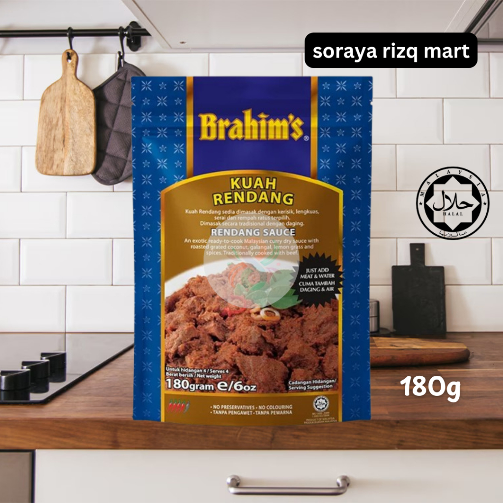 Brahim's Kuah Rendang | Rendang Sauce [Expired October 2026] | Shopee ...