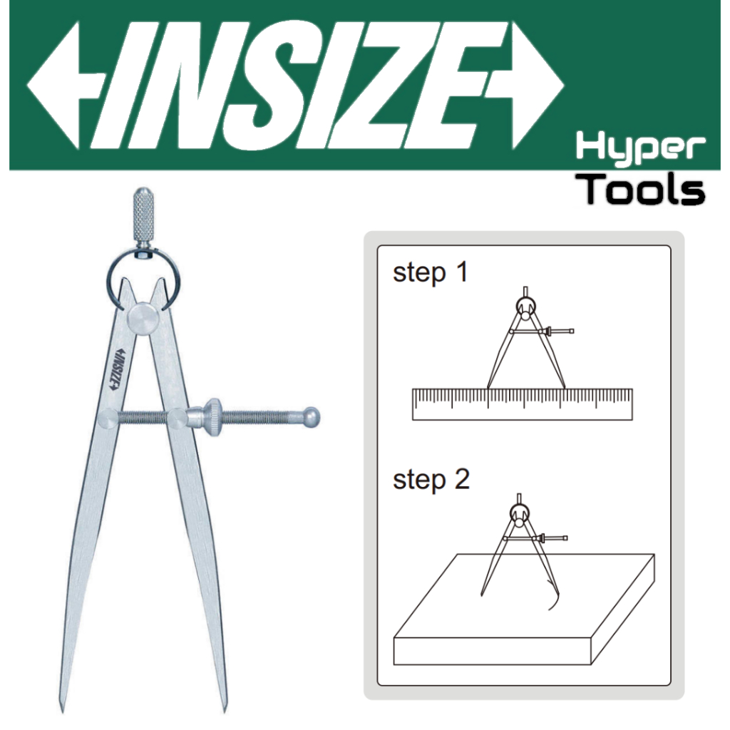 INSIZE Spring Divider - Model: 7260-150 (150mm) / 7260-200 (200mm ...