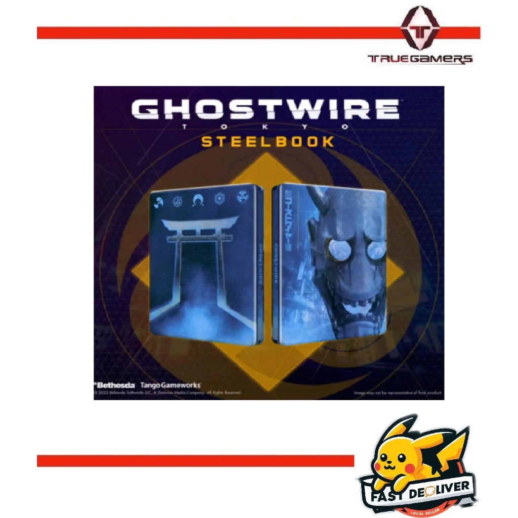 Steelbook Ghostwire: Tokyo Limited Steelbook (Blue) | Shopee Malaysia