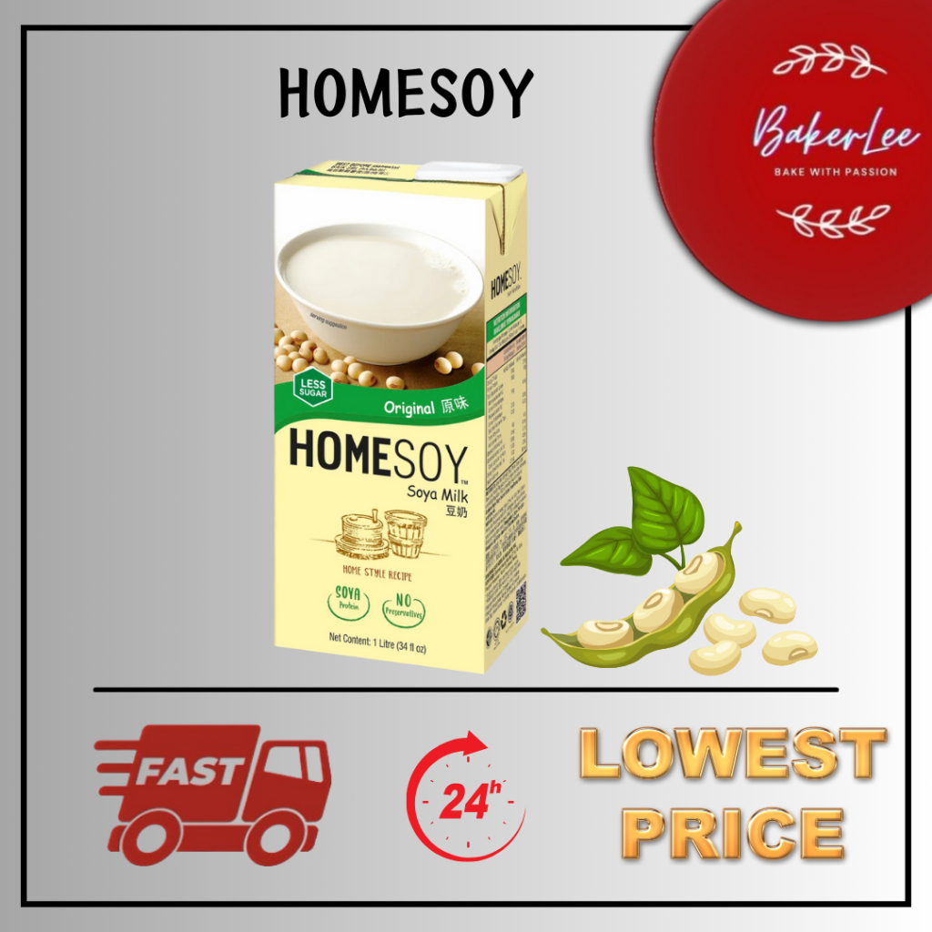 HOMESOY SOYA MILK 1LITRE ORIGINAL FLAVOUR | Shopee Malaysia