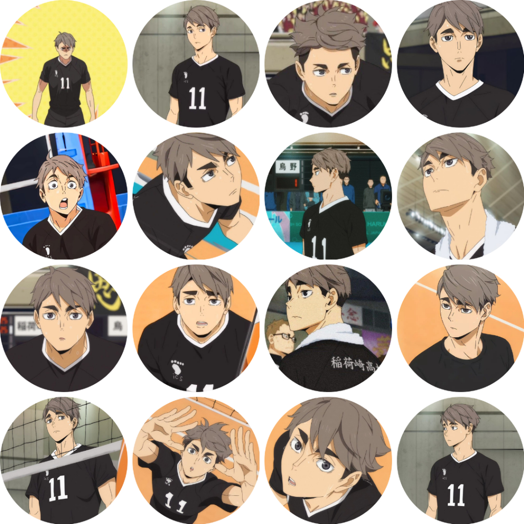 Haikyuu Osamu Miya Button Badge 58mm | Shopee Malaysia