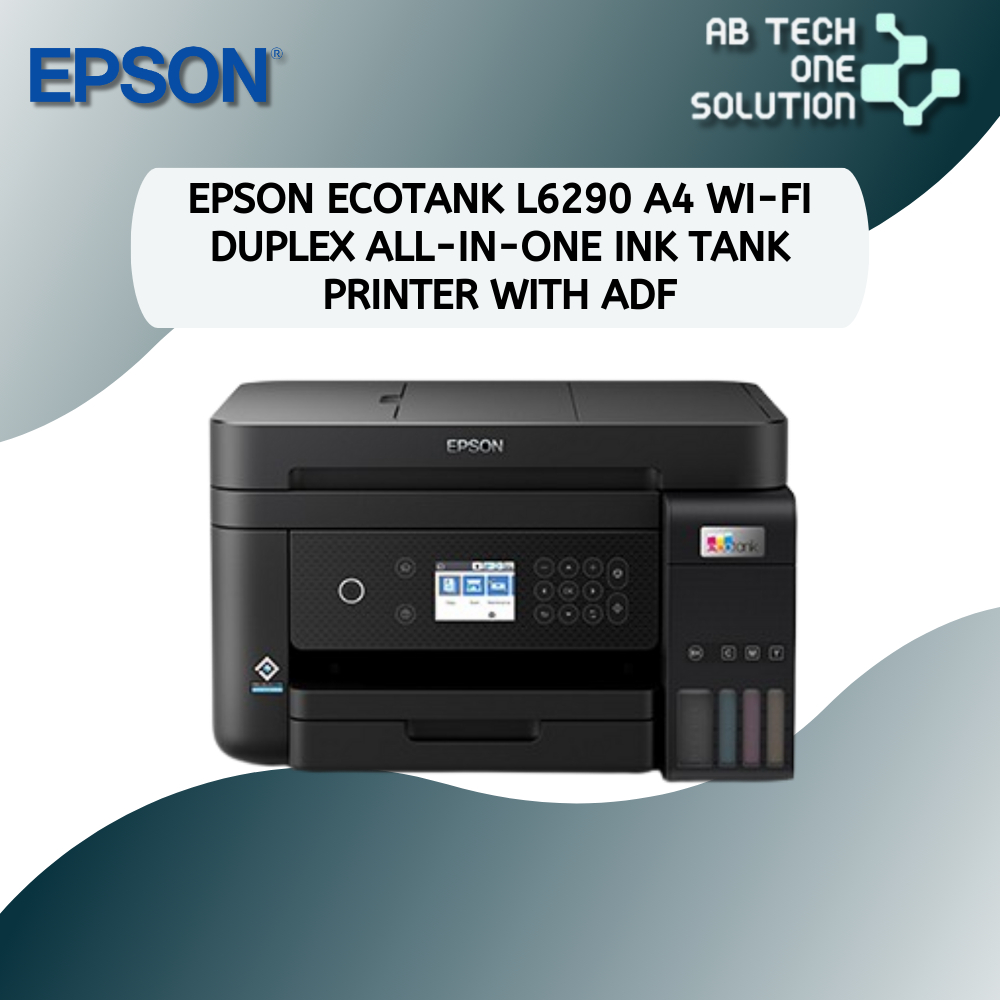 Epson EcoTank L6290 A4 Wi-Fi Duplex All-in-One Ink Tank Printer with ...