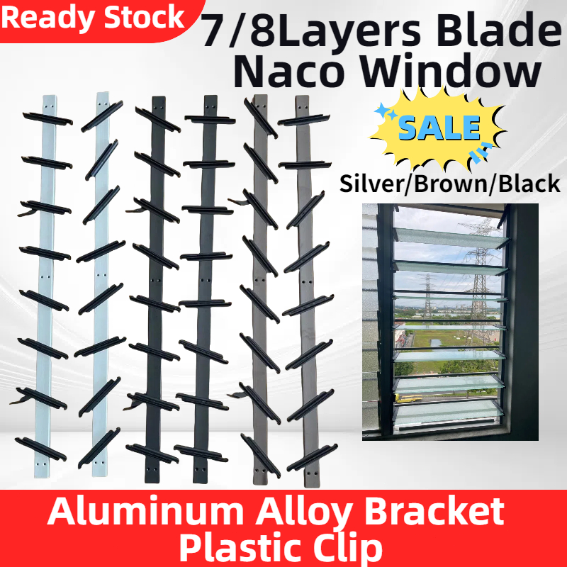 Blade Naco Window(1pair/2pcs) silver/brown/black Traditional 7/8Layers ...