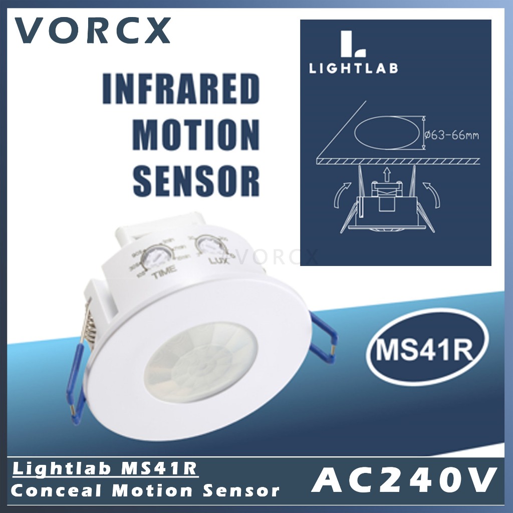 Lightlab MS41R Recessed Motion Sensor Switch | Shopee Malaysia