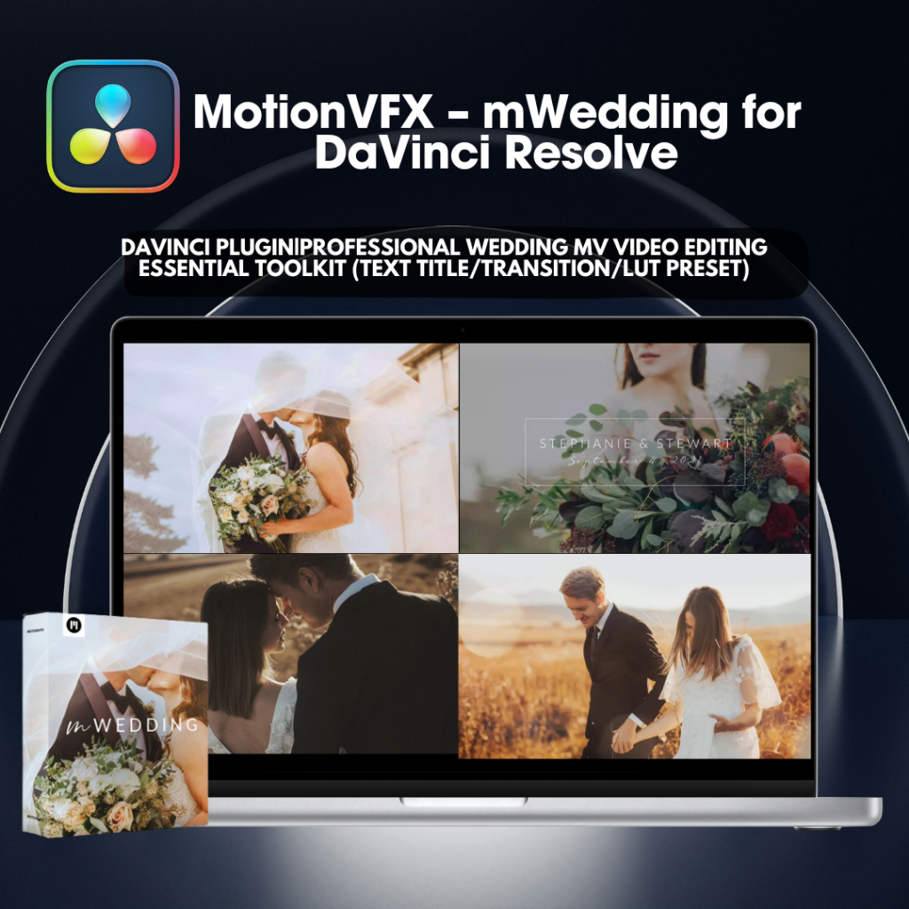 MotionVFX – mWedding for DaVinci Resolve DaVinci Plugin|Professional Wedding MV Video Editing ...