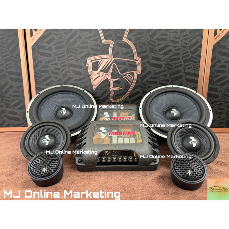 Mohawk M3 6.3 Series 6.5 inch 3 Way Component Set*100%Original*Perodua ...