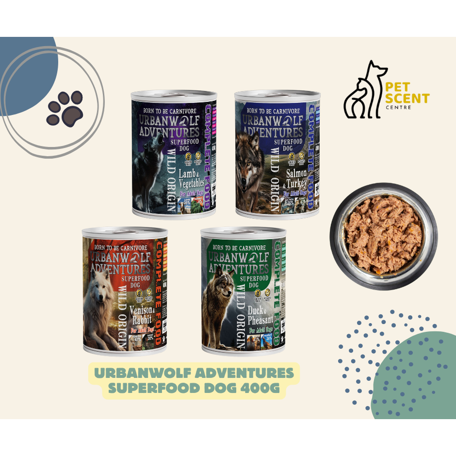 URBANWOLF ADVENTURES SUPERFOOD DOG 400G (Buy 4 Free1) | Shopee Malaysia