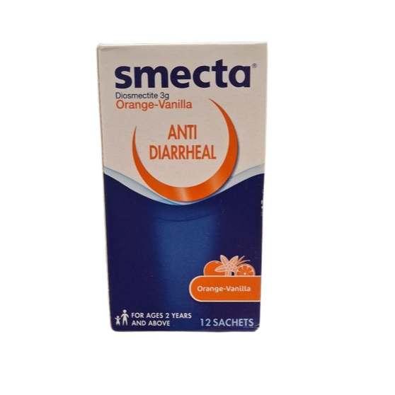 Smecta Diosmectite 3g Orange-Vanilla Sachets - 12 sachets | Shopee Malaysia