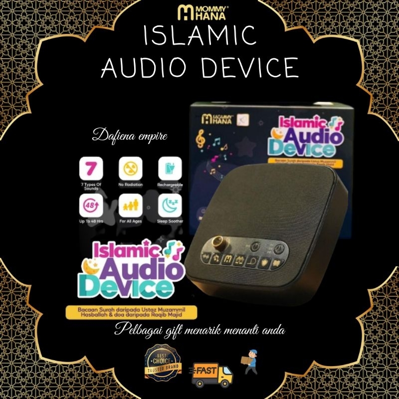 Islamic audio device Radio Mommyhana | Shopee Malaysia