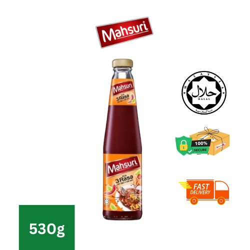 Mahsuri Sos 3 Rasa/Lada Hitam/Tiram/Tiram Pedas/Ekstra Pedas/Ala Korea ...