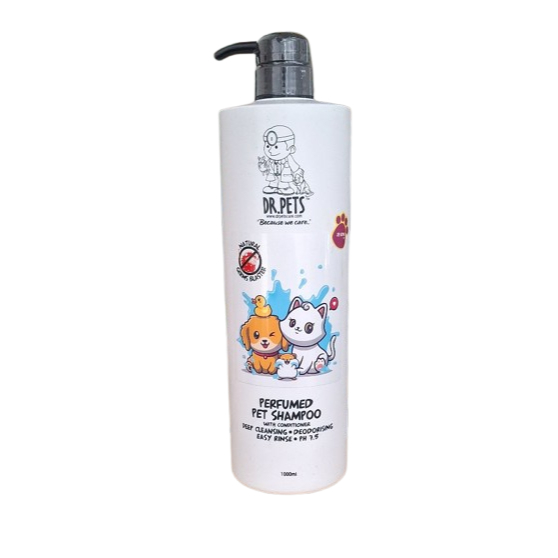 Dr. Pets Natural Germs Buster Perfumed Pet Shampoo 1000ml | Shopee Malaysia