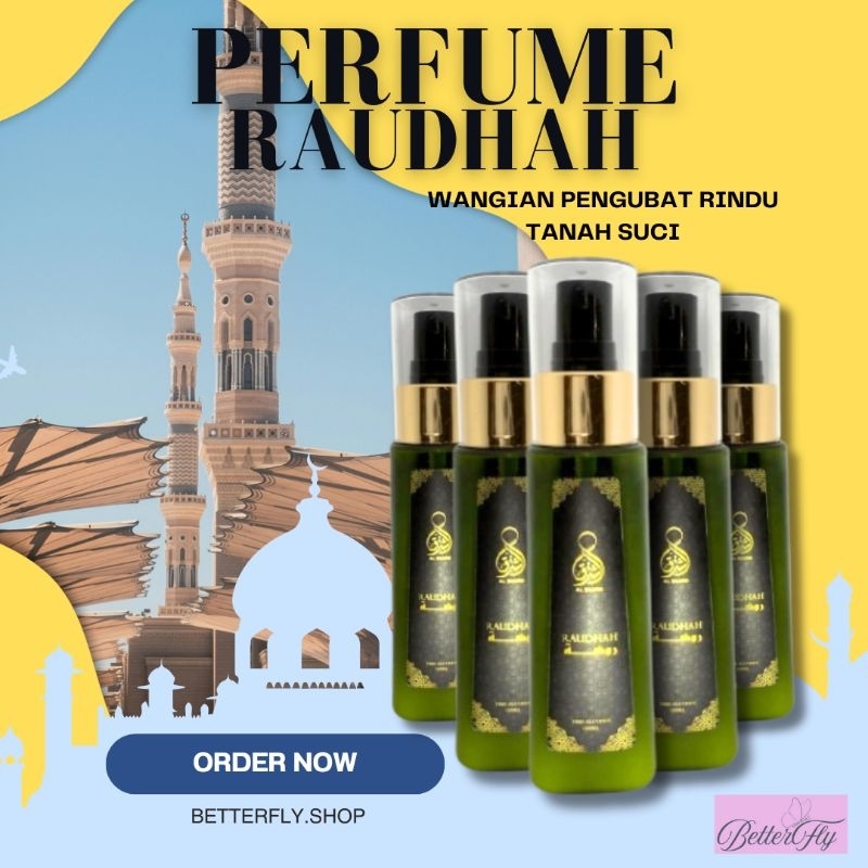 PERFUME WANGIAN RAUDHAH RAUDAH Pati Asli Haruman | Shopee Malaysia