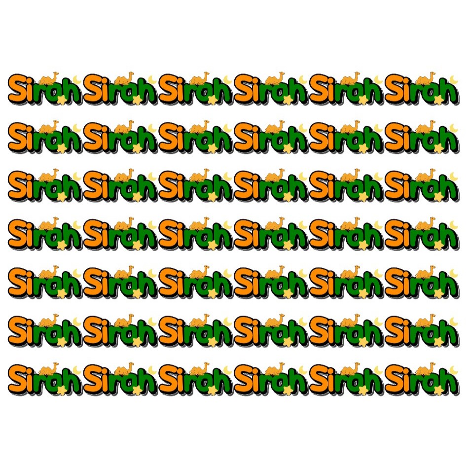 STICKER KHAS UNTUK GURU KAFA DOODLE STICKER LABEL BUKU TULIS SUBJEK ...