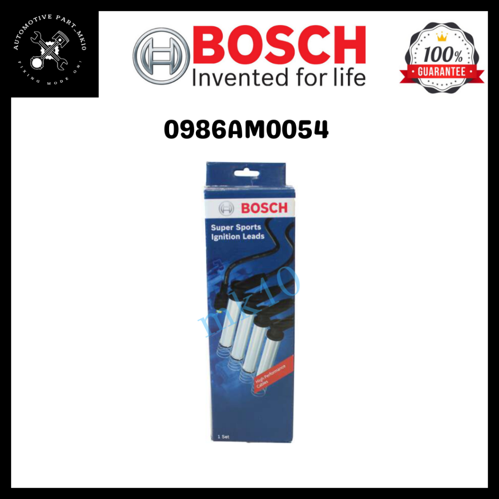 Bosch Plug Wire 0986AM0054 for Proton Wira EMS 1.5 / 1.3 – 100% Genuine | Shopee Malaysia