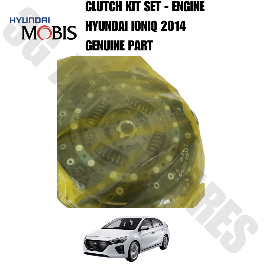 CLUTCH KIT - ENGINE > GENUINE PART (ORIGINAL) > HYUNDAI IONIQ 2014 ...