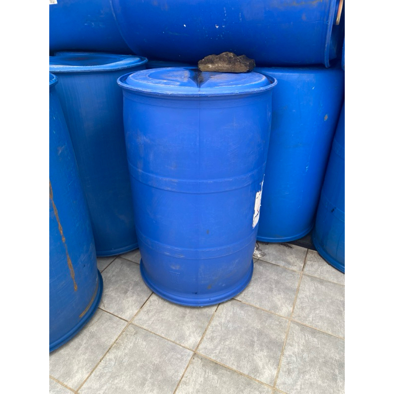 90% NEW NON-Chemical Used 200 liter Tong Drum /Tong Drum Biru/Tong Air ...