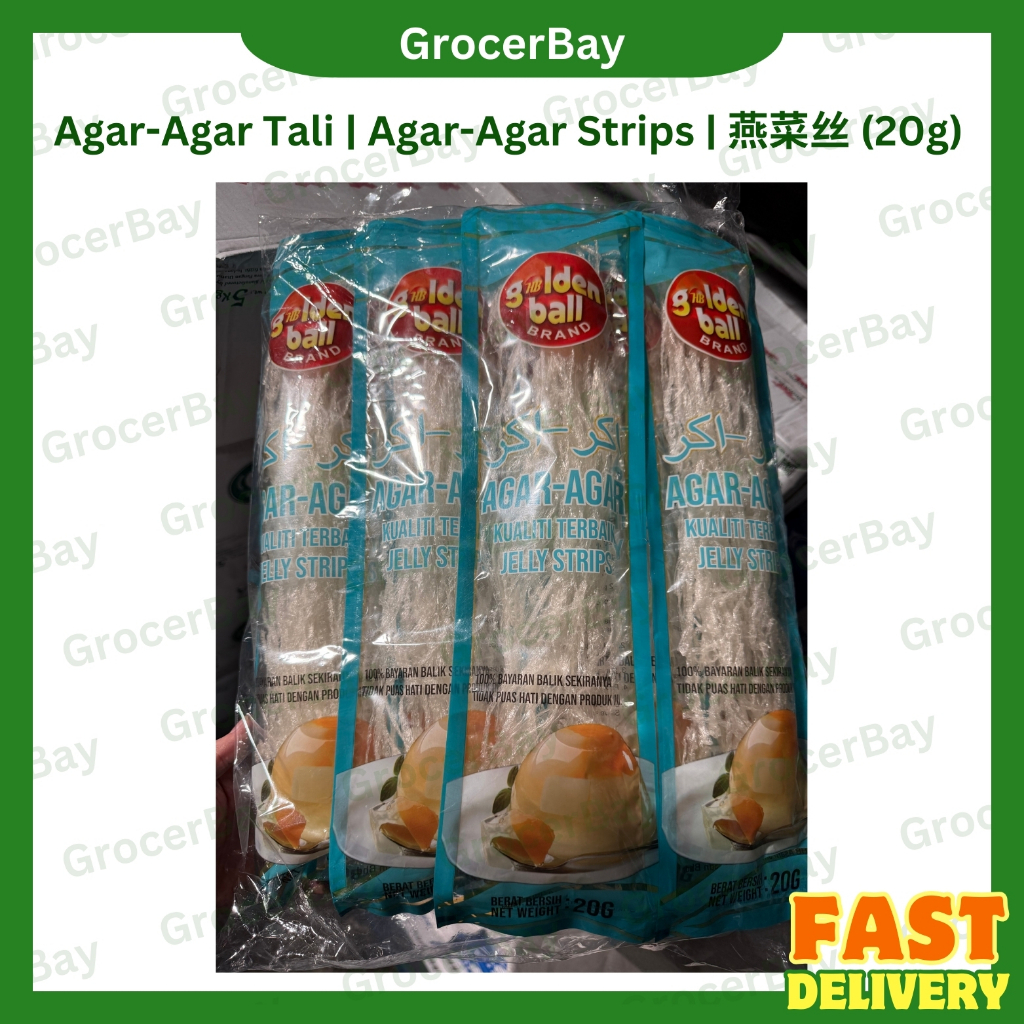 Agar-Agar Tali | Agar-Agar Strips | 燕菜丝 (20g) | Shopee Malaysia