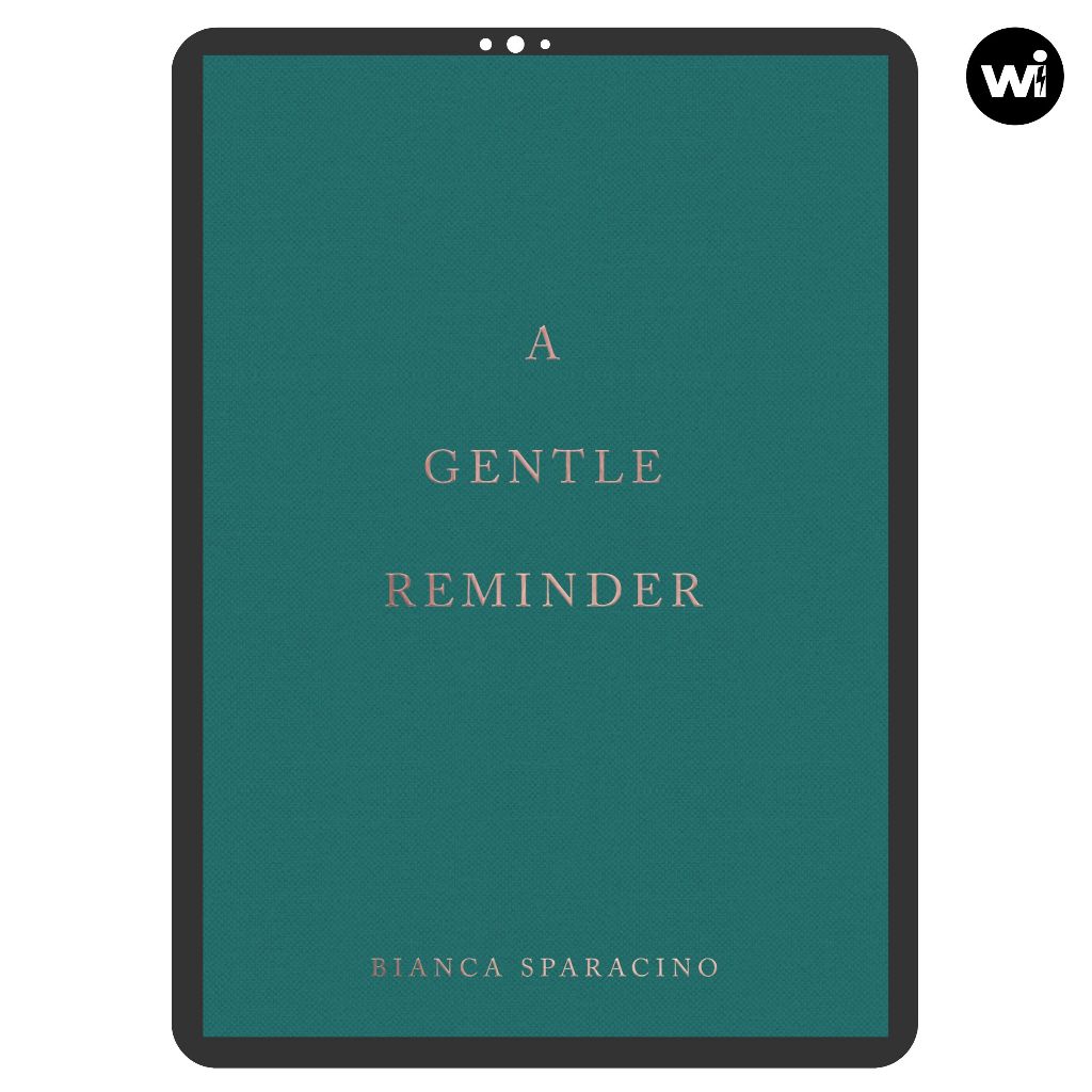 A Gentle Reminder | Poetry, Self-Help | Shopee Malaysia