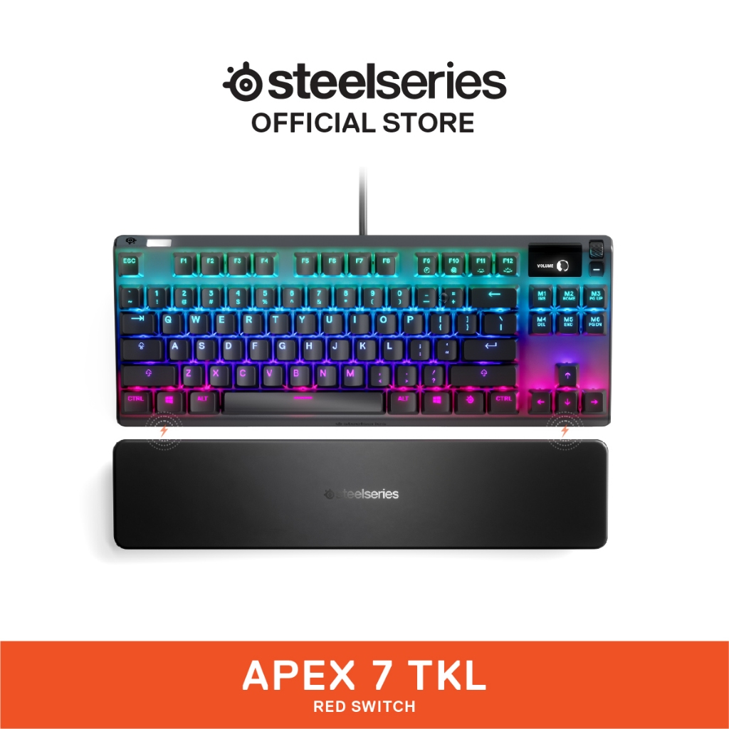 SteelSeries Apex 7 TKL RGB Mechanical Gaming Keyboard With Faded Box ...