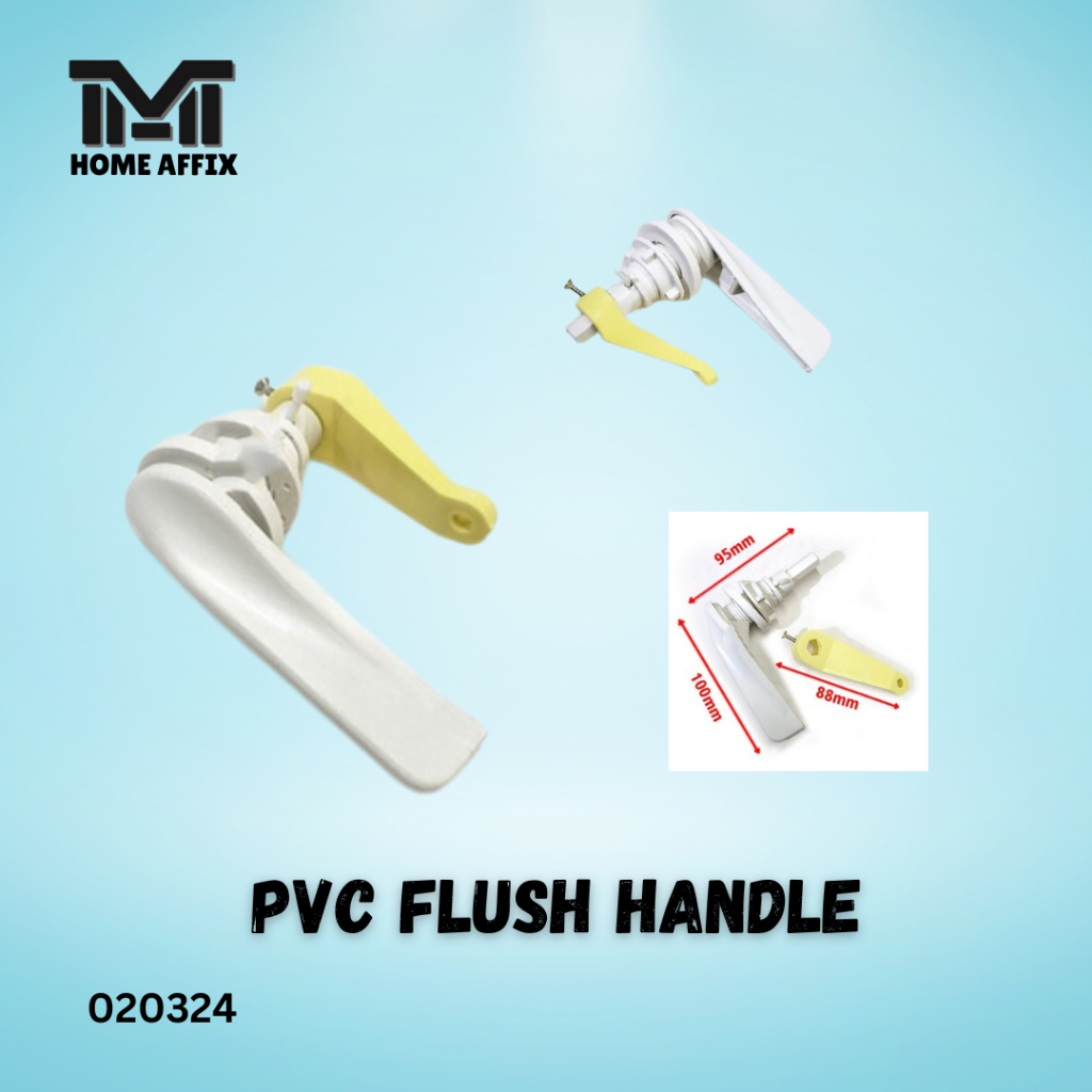 Toilet Low level Cistern Plastic PVC Flush Handle | Shopee Malaysia
