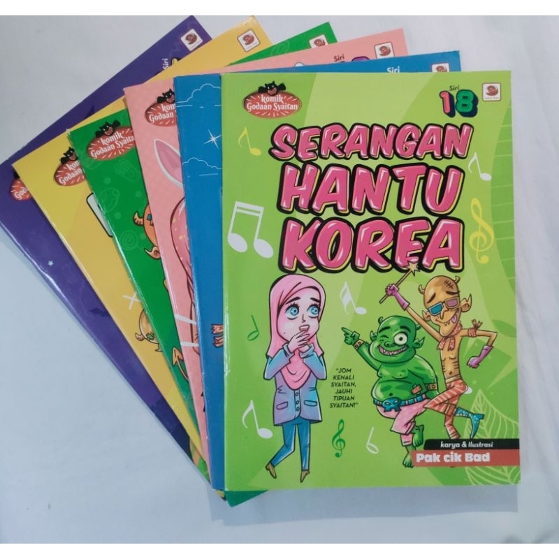 KOMIK GODAAN SYAITAN - PAK CIK BAD (GALERI ILMU) | Shopee Malaysia