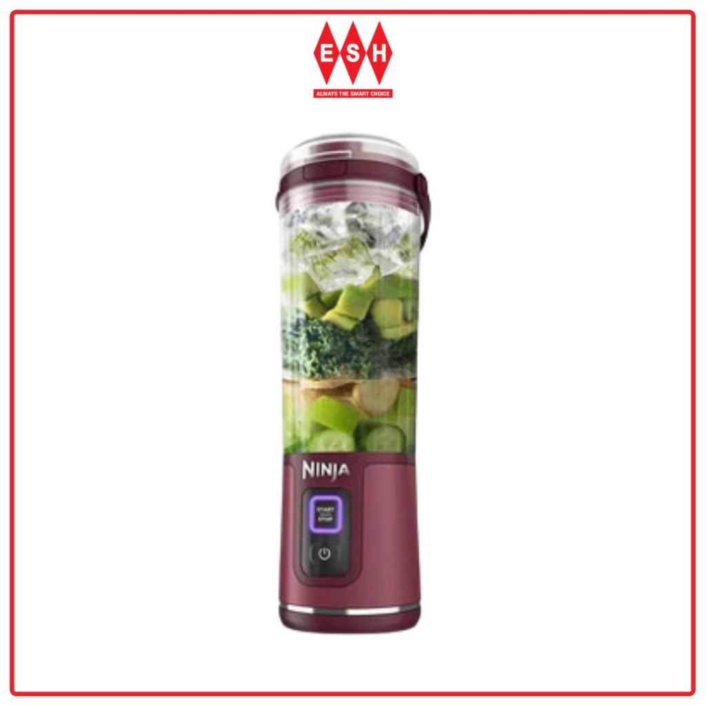 Ninja BC151 Blast Compact Blender (Cranberry Red) | ESH | Shopee Malaysia