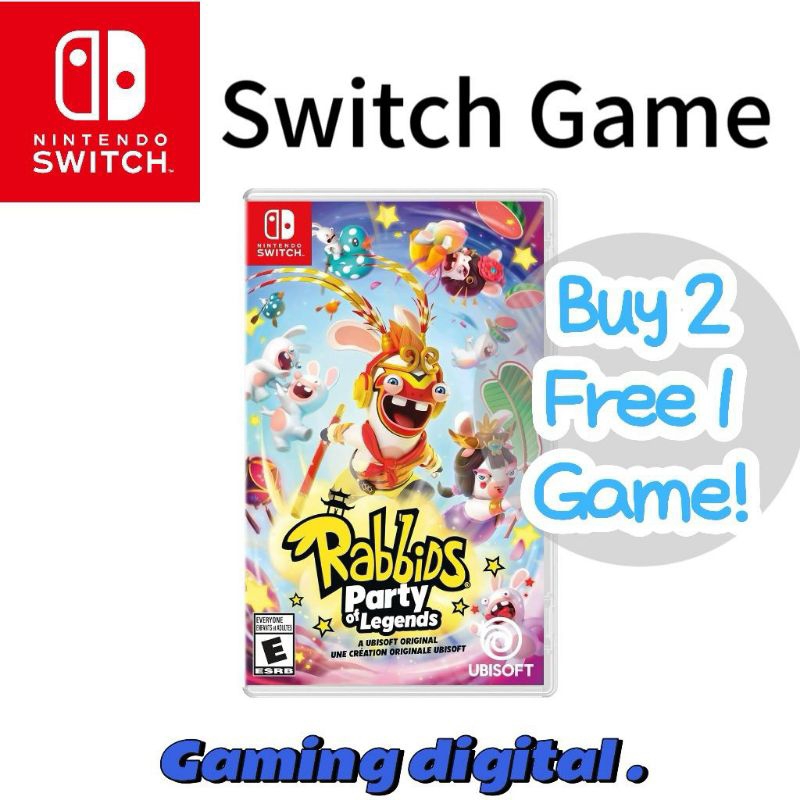 【Nintend Switch】Rabbids Party Of Legends (original digital download ...
