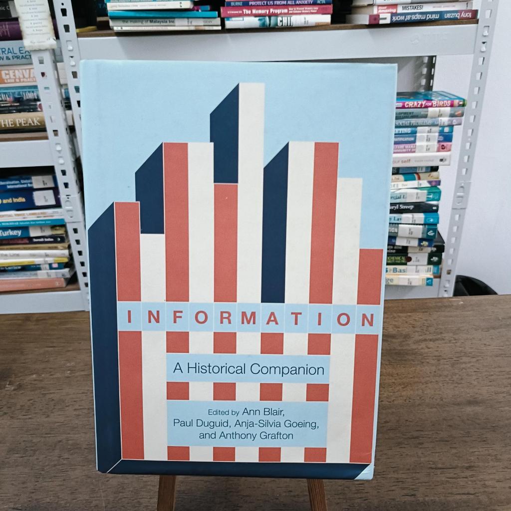 Information: A Historical Companion - Ann Blair, Paul Duguid | Shopee ...