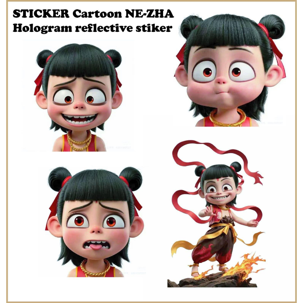 哪吒 NeZha Cartoon Sticker | Shopee Malaysia