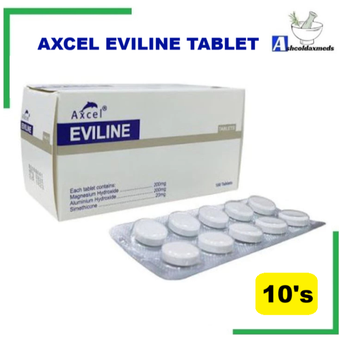 AXCEL EVILINE CHEWABLE TABLET 10 TABLETS (LOOSE/NO BOX) | Shopee Malaysia
