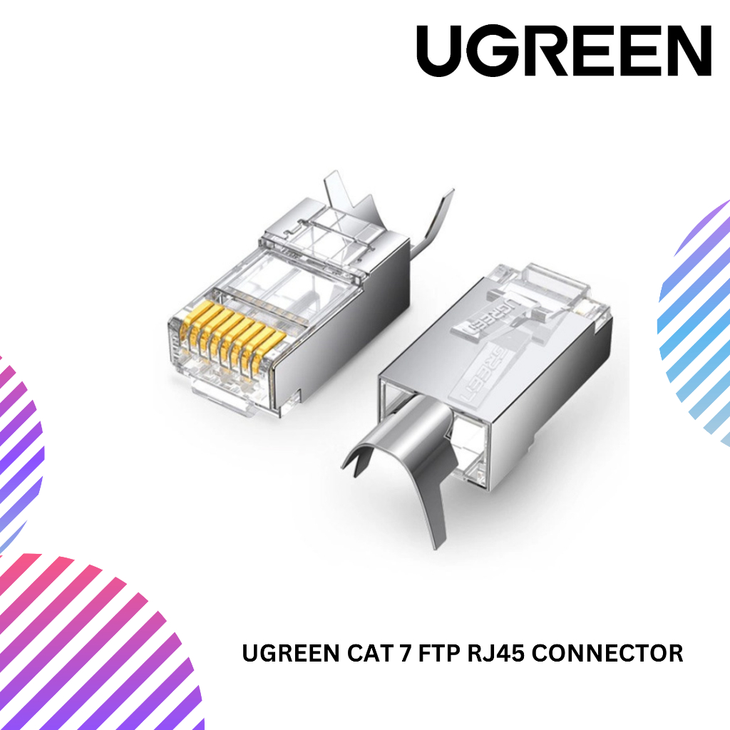 UGREEN CAT 7 FTP RJ45 CONNECTOR | Shopee Malaysia