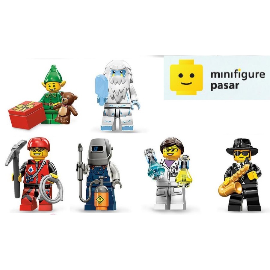Lego 71002 Collectible Minifigures Series 11 - Holiday Elf Yeti ...